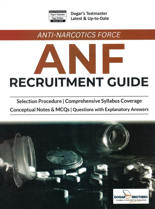 Anti Narcotics Force ANF Recruitment Guide 2026 Edition by Dogar ...