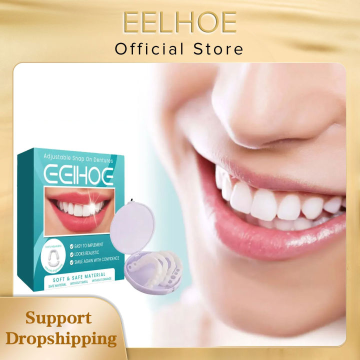 Temporary Whiten Braces Snap on Teeth Veneers Restoration Dentures ...