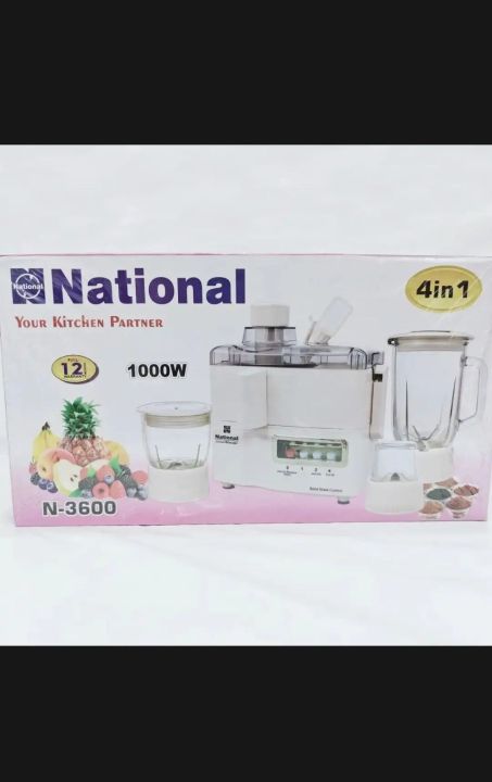 juicer machine national 4 in 1 with heavy duty motor 900w juicer ...