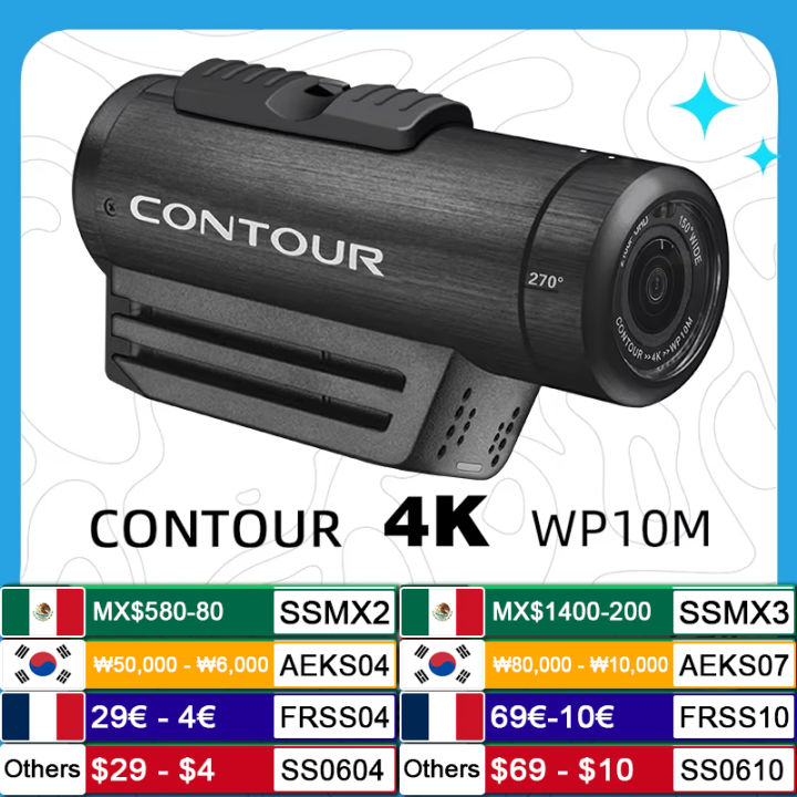 DH Contour 4K version camera Ultra HD Action camcorder roam2 roam3 ...