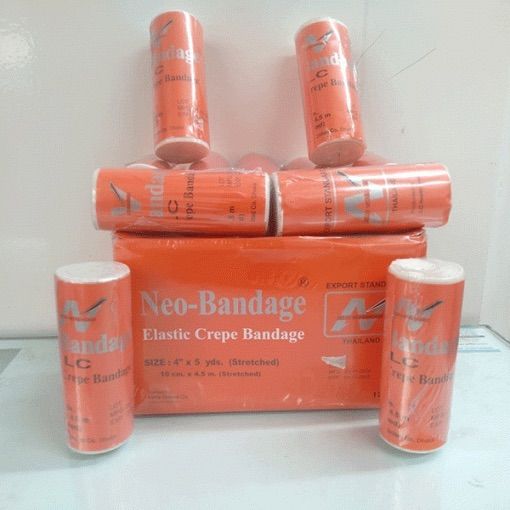 Elastic Crepe Bandage (Spots Injury / Neo Bandage)- 4 inch | Daraz.com.bd