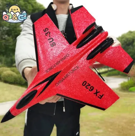 Eayaele SU-35 RC Plane, 2CH Remote Control Airplane, Hobby RC Glider ...
