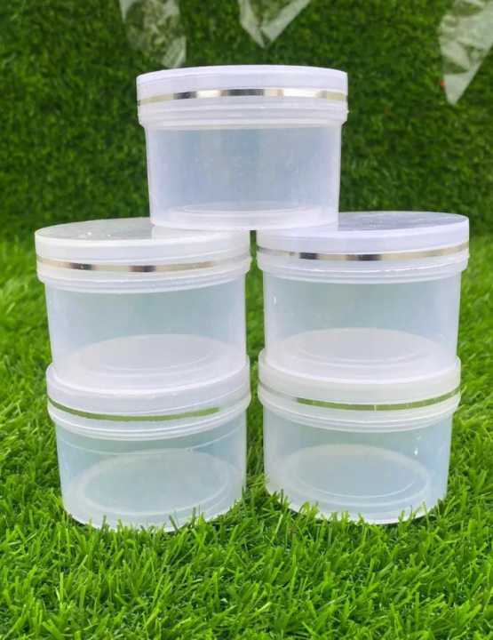100g plastic spice jars# 5 piece set | Daraz.pk