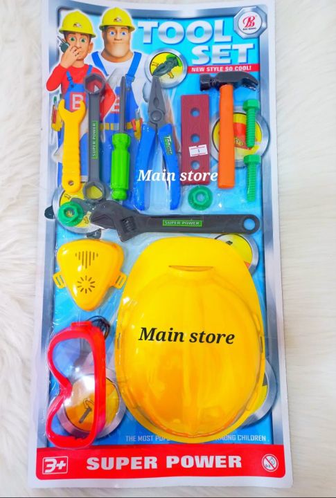 Toy Tool Set Construction Toys For Kids Playing Engineer Set | Daraz.lk