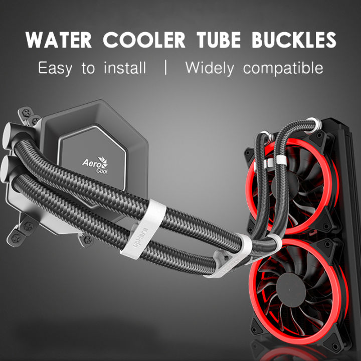 Jumpeak Universal Computer Water Cooler Tube Pipe COMB Arrange Fixed ...