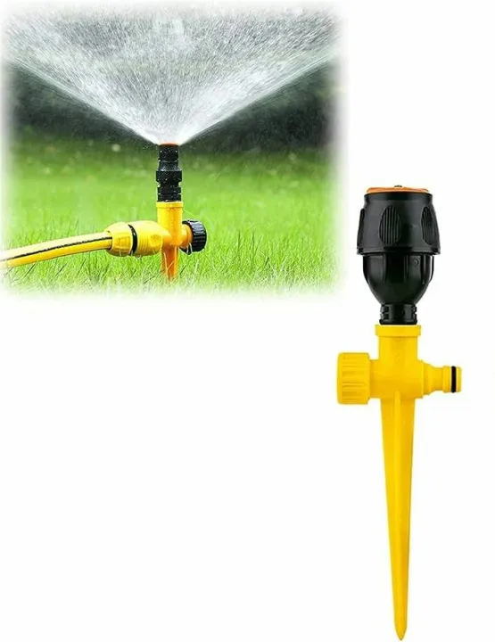Automatic Garden Lawn Sprinkler 360 degree rotate tap for flower and ...