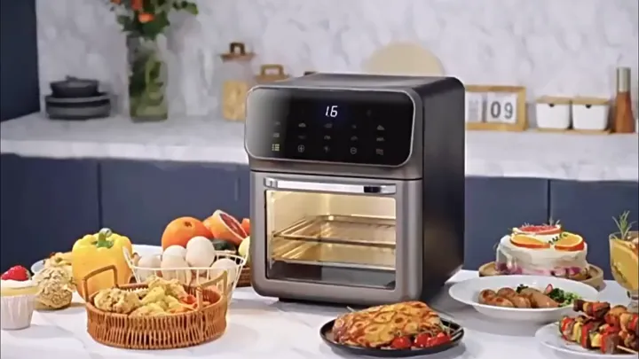 Haison Digital Air Fryer with LED Display, Multi-Function Kitchen ...