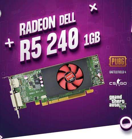 R5 240 : 1GB , DDR3 , dtx12 , 64bit Gaming . Graphic Card | Daraz.pk