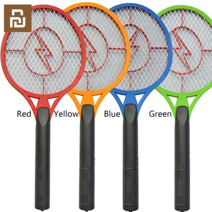 Electronic Rechargeable Mosquito Bat Racket Electric Mosquito Swatter ...