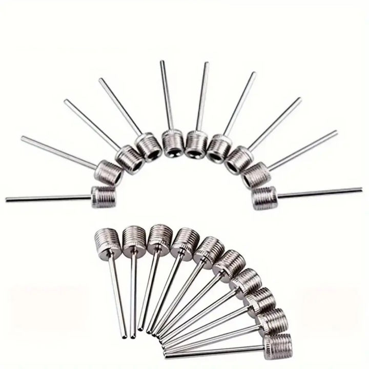 New Ball Air Needle Stainless Steel Pump Pin Basketball Inflating ...