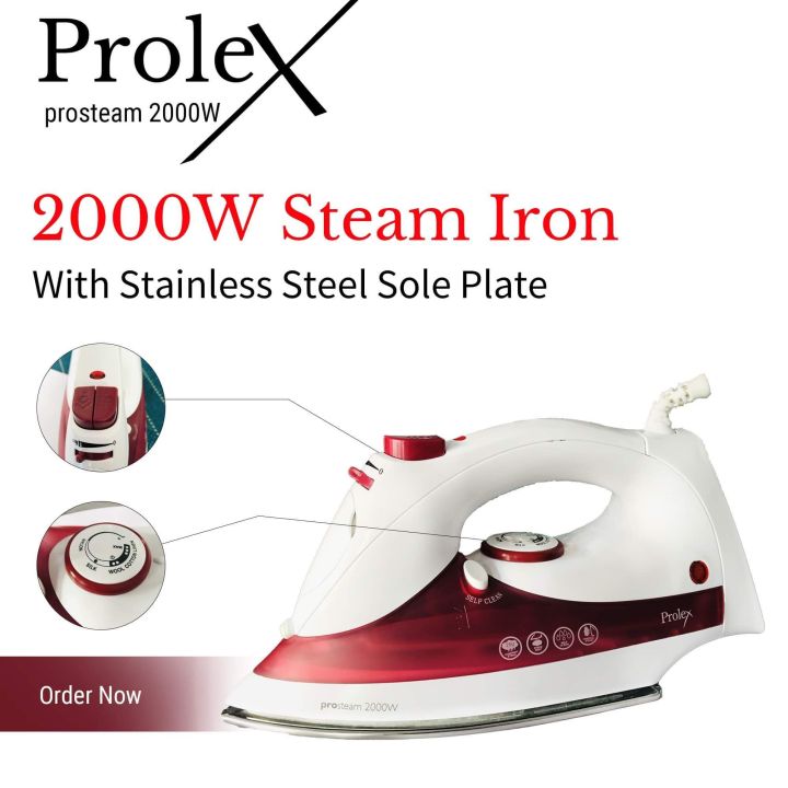 Prolex Steam Iron | Daraz.com.np
