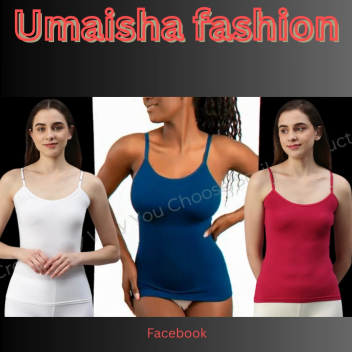 Womans Inner wear camisole tank tops -5 pcs combo pack. | Daraz.com.bd