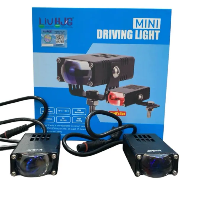 LIUHJG LIU HJG Waymaker Fog Light Dual Colour Fog Light Mini Drive ...