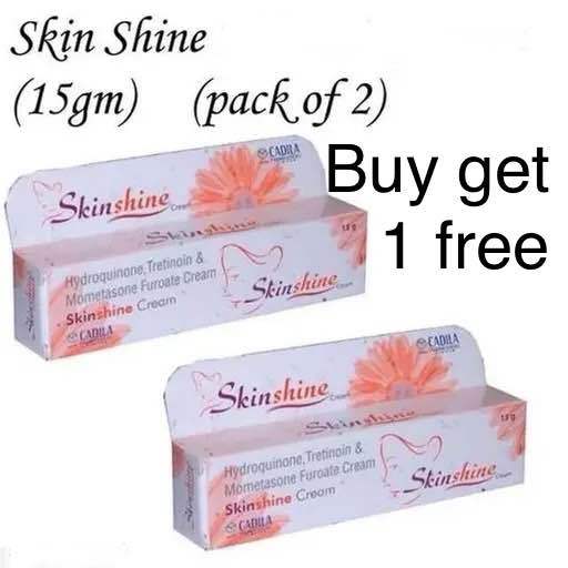 Skin shine cream 15g (BUY GET 1 FREE) | Daraz.lk