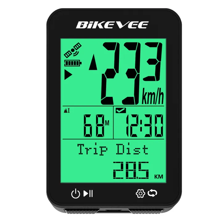 Multi-Language GPS Wireless Bike Computer Bicycle Odometer Speedometer ...