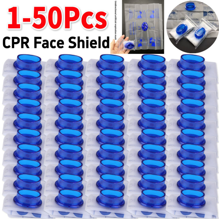 Disposable First Aid Breathing Respirator Mouth to Mouth CPR Face ...