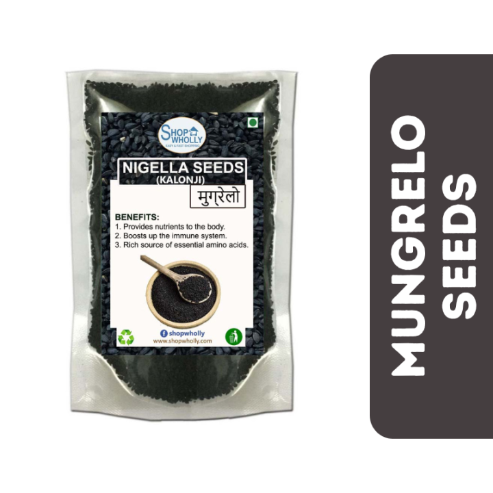 Mungrelo Seeds (Kalonji Dana) - 100% Natural, Hair Fall Control ...