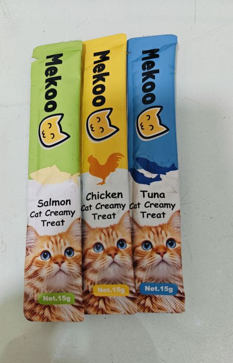 Mekoo Creamy Cat Treat 15gm | Daraz.com.bd