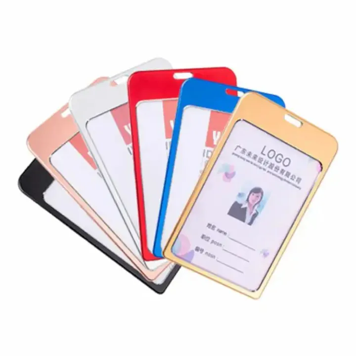 Aluminum offical ID Card Holder filing and documentation accessories ...