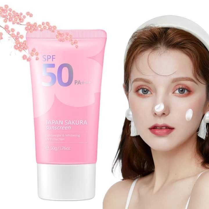 Laikou Japan Sakura Sunscreen SPF 50+ PA ++++(50 grm) | Daraz.com.bd