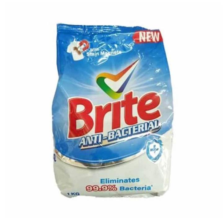 Brite Detergent Powder Anti-Bacterial 1Kg | Daraz.pk