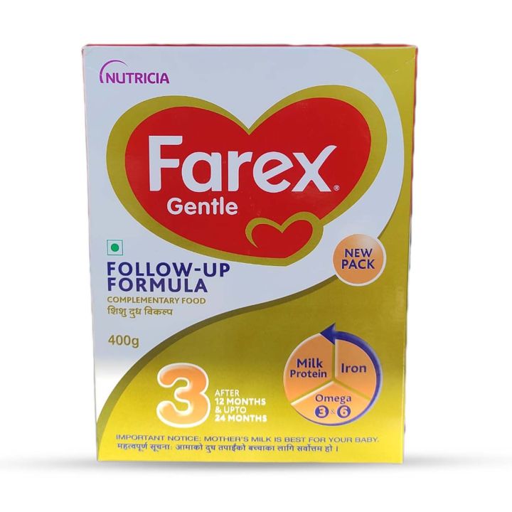 Farex Infant Formula Stage 3-400 gm(3 pieces) | Daraz.com.np