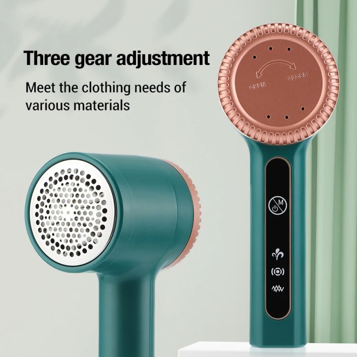 Portable Lint Remover 3 Gears Adjustable Fluff Pellet Remove Machine ...