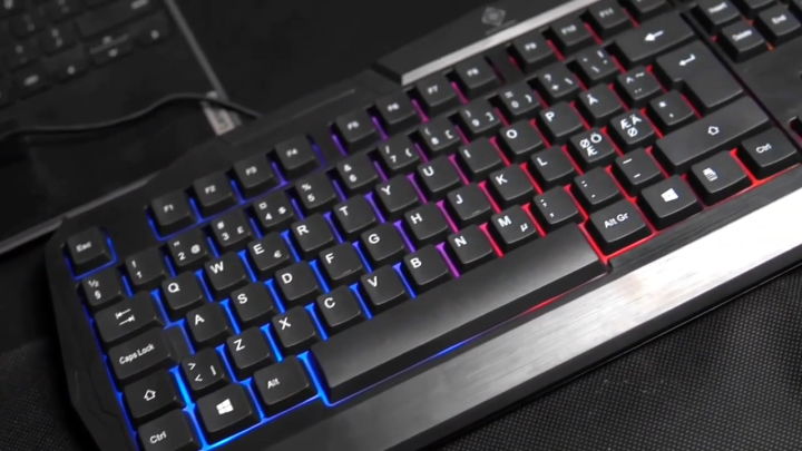 RGB Gaming Keyboard for PC – Waterproof, Ergonomic Design, Smooth Keys ...
