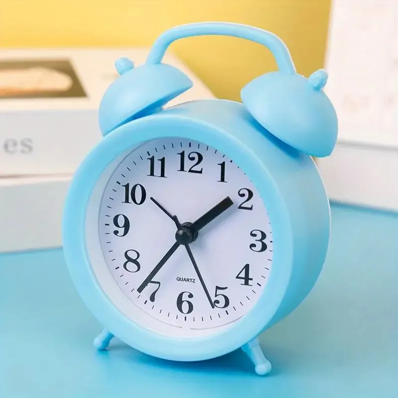 Adorable Mini Digital Alarm Clock - Small Bedroom Bedside Table Clock ...