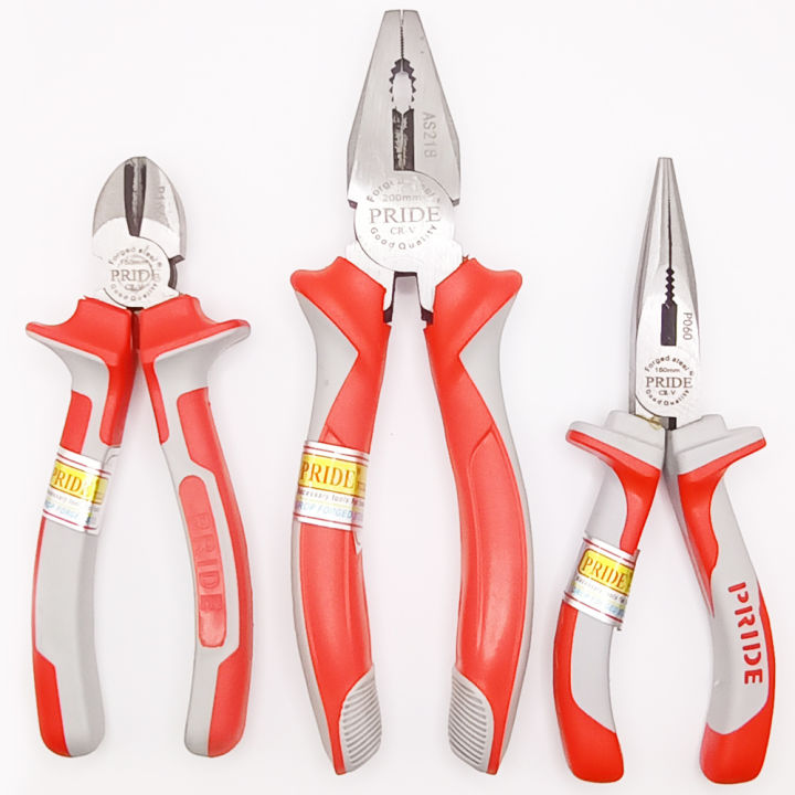 Pliers tools combination 8" plaas plas noose plier cutter plier Pride ...