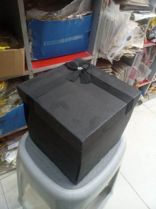 3 Layered Hard Board Romantic Chocolate Box Gift for Sister, Brother ...