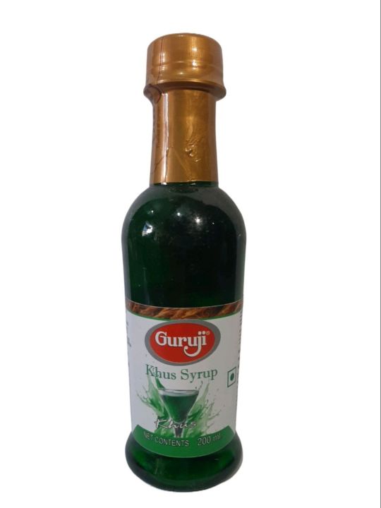 Guruji Khus Syrup Flavour - 200ml | Daraz.com.np