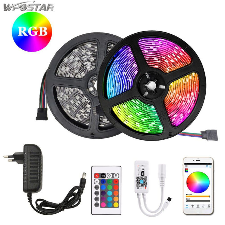 15m RGB LED Strip 2835 DC 12V Waterproof WiFi Flexible Diode Tape ...