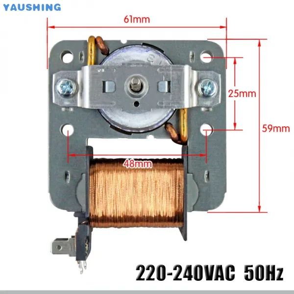 1 Pc Original Microwave Oven 2 Pin Fan Motor Cooling Fan For 18w ...