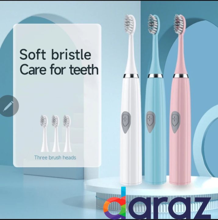 Electric Toothbrush for Adults Soft Bristle | Daraz.lk