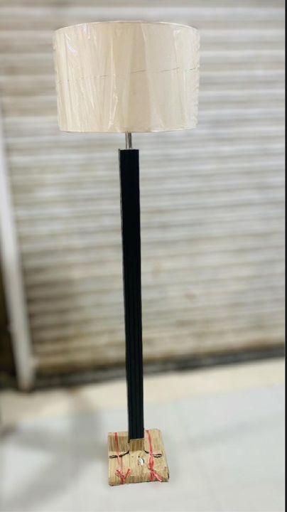 5 Feet wooden Floor Lamp Without Shade | Daraz.pk