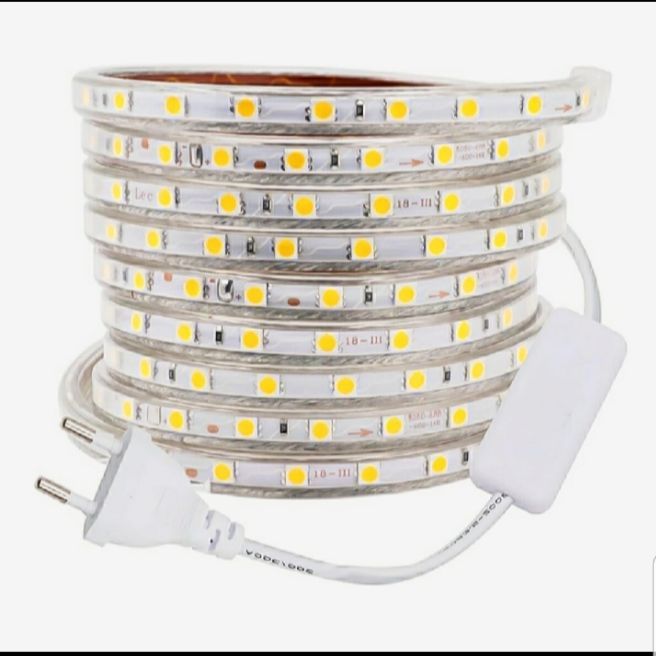 Led Strip Light Rope Multi Color Light 5 Meter With Connector ...