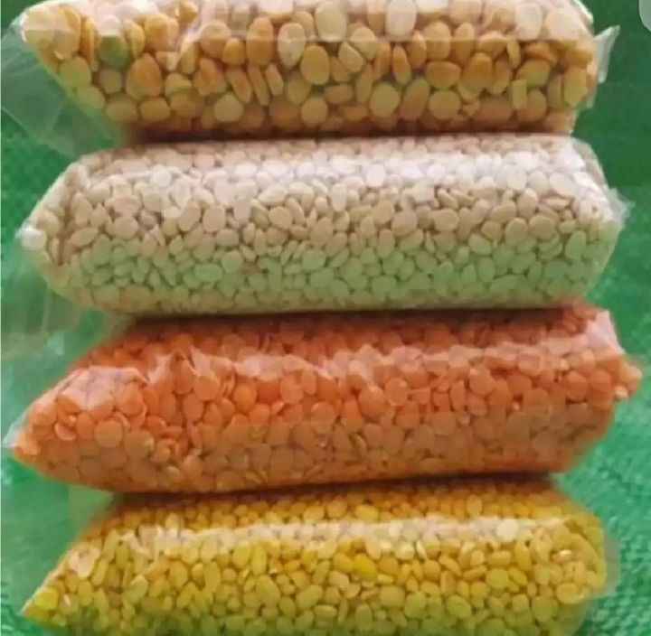 Monthly Grocery Packs of 4 (500gms)/Super Fine,Fresh&Higenic/(Dal Chana ...