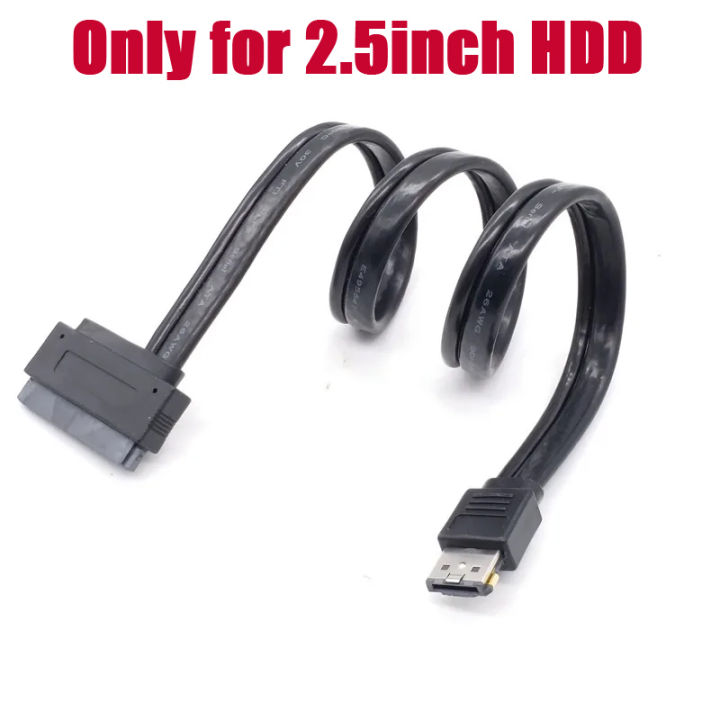 Esata Cable for 2.5inch Hard Disk USB 12v 5v Combo to 22pin Sata Cable ...