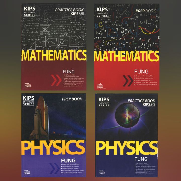 Set of 4 Kips FUNG books: Kips Math FUNG Practice book - Kips Math FUNG ...