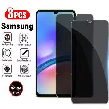 3Pcs Anti-Spy Privacy Glass For Samsung Galaxy M13 M14 M15 M16 M33 M34 ...