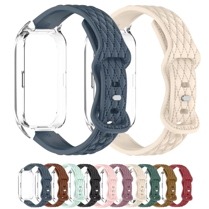 Silicone Strap For Mi Band 9 8 Active Watchband for Xiaomi Smart Band 8 ...