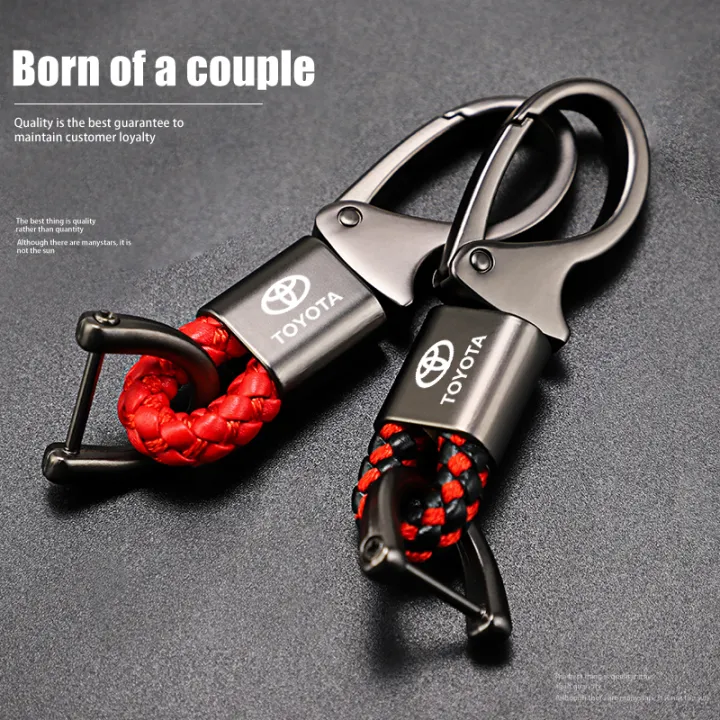 Zinc Alloy Keychain Car Styling Key Ring Accessories For Toyota ...