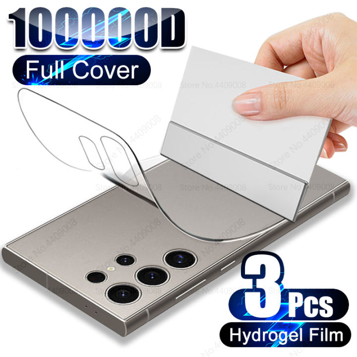 3Pcs Back Protector Clear Sticker Hydrogel Film For Samsung Galaxy S23 ...