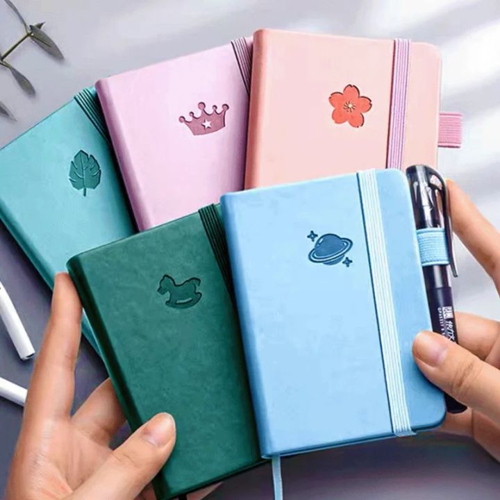 A7 Mini Notebook Pocket Journal Notepad 100 Sheets Memo Pads Agenda ...