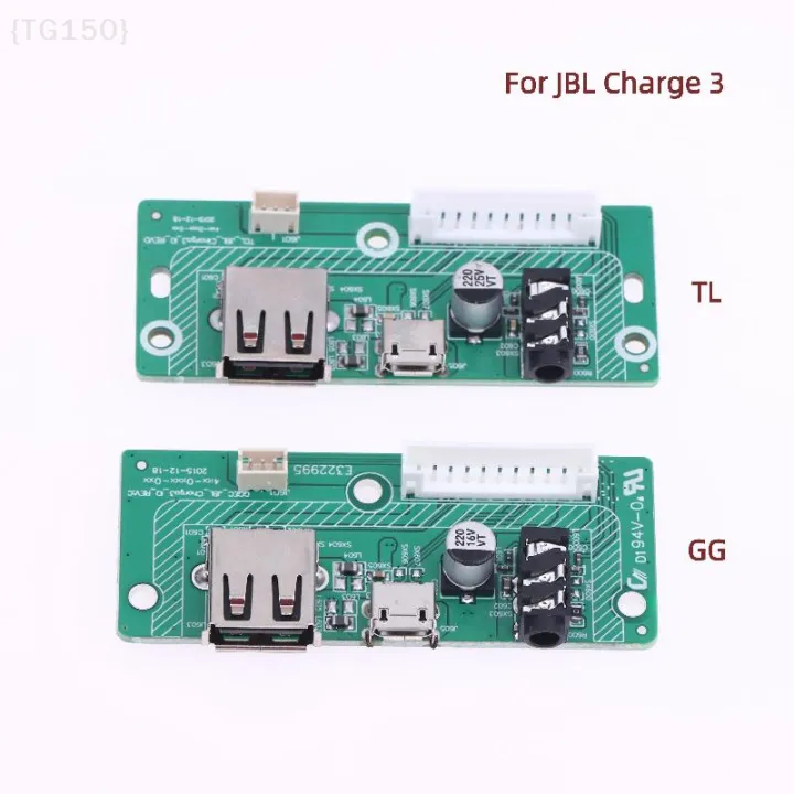 JBL Charge 3 USB Board Replacement, Power Supply & Audio Jack Connector ...