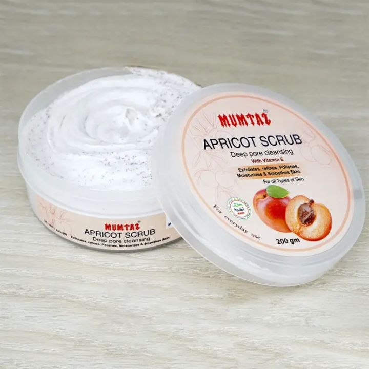 Mumtaz- Apricot scrub 200 gm | Daraz.com.bd