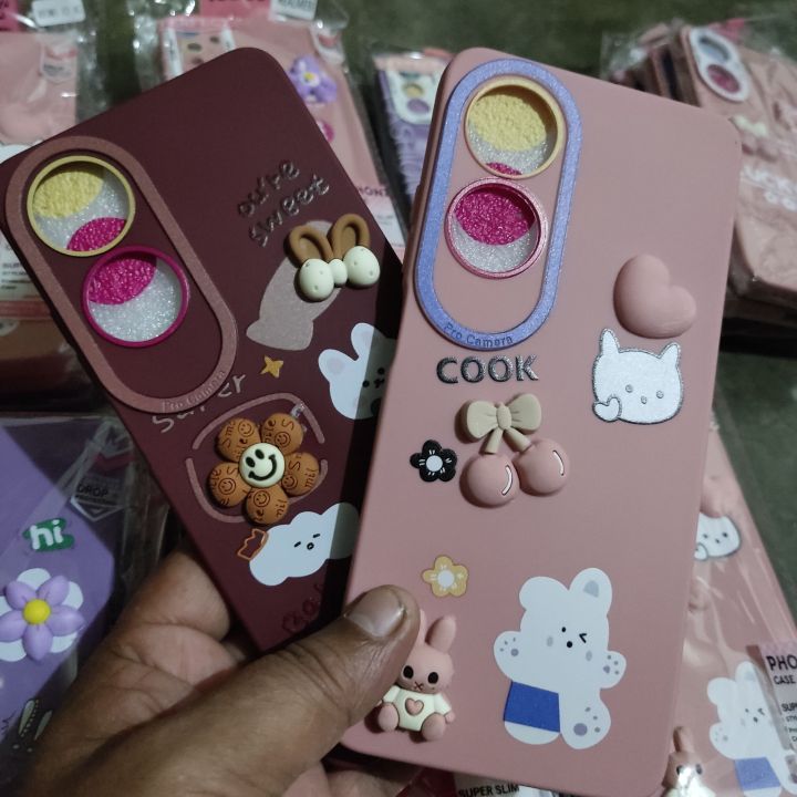 Oppo A60 Ladies Mobile Back Cover – Stylish and Durable | Daraz.com.bd