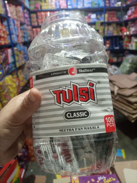 original tulsi supari meetha pan masala by shalimar (100pcs) | Daraz.pk