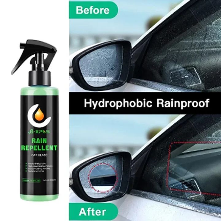 Car Water Repellent Spray Anti Rain Coating For Car Glass Hydrophobic ...